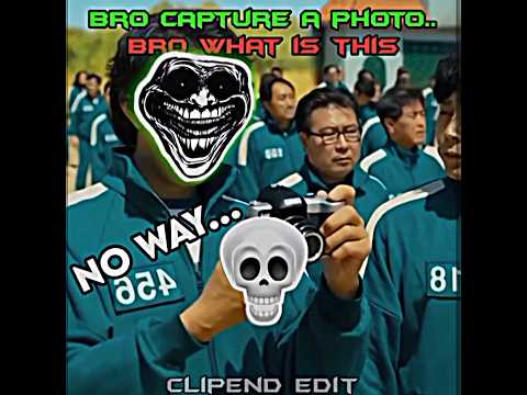 Squid Game Season 2...☠️ || troll face || bro what...☠️ #shorts #trollface #trending #squidgame