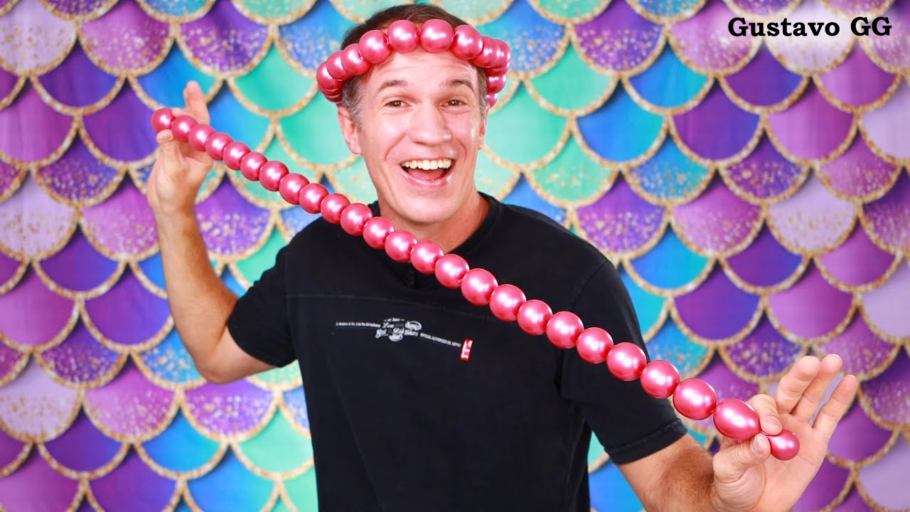 COMO HACER  BURBUJAS DE GLOBOS 😁👍 globoflexia y decoracion con globos para cumpleaños - Gustavo gg