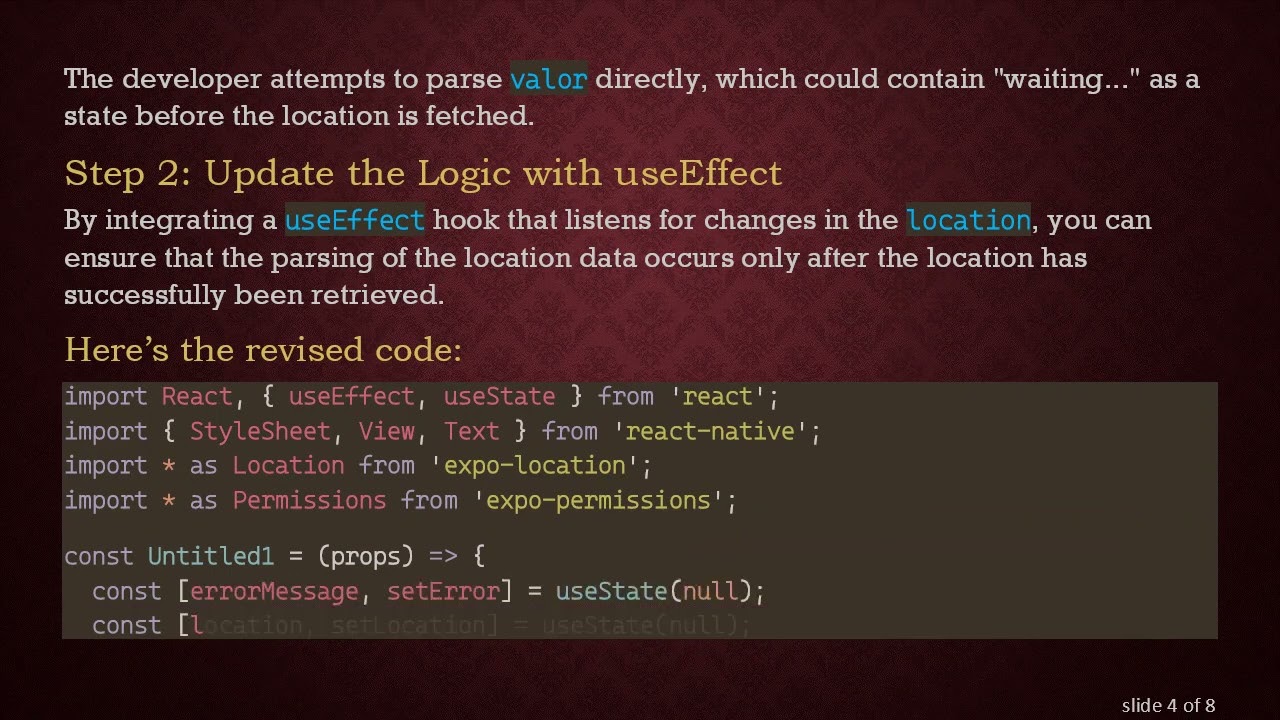 Resolving React Native JSON Parse Error: Unexpected Identifier