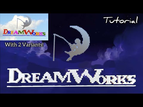 How To Make The Dreamworks Logo In Minecraft