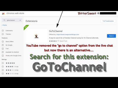 Live chat GoToChannel alternative using Chrome extension