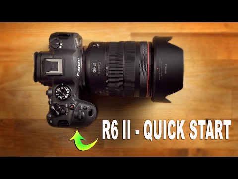 Canon R6 II: Quick start guide