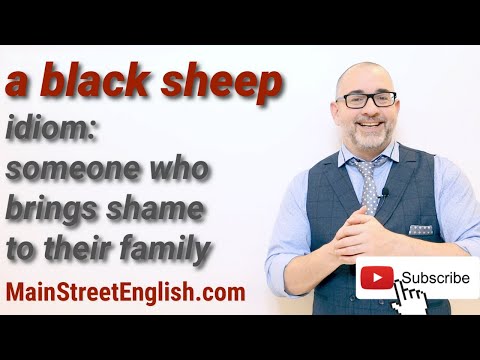 English Idioms: Black Sheep