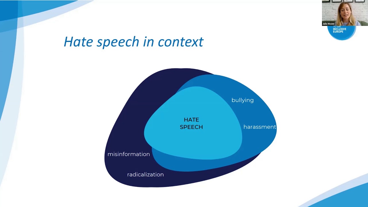 Countering Hate Speech - Julia Mozer, CEJI