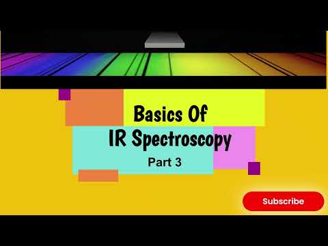 IR Spectroscopy- Part 3 (Fourier Transform Infrared Spectroscopy)