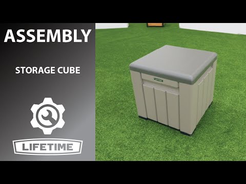 Lifetime Outdoor Storage Cube