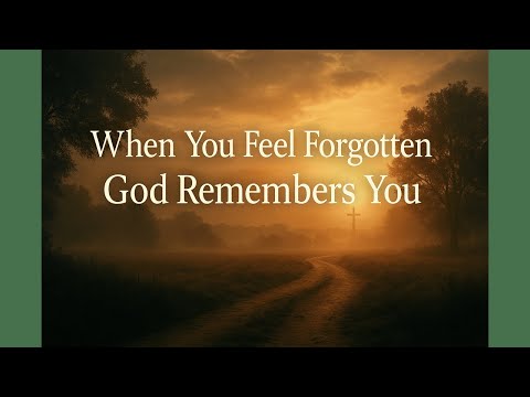 When You Feel Forgotten – God Remembers You (Isaiah 49:15-16 Devotional)