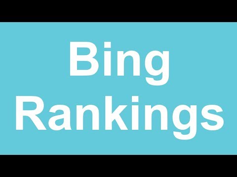 SEO // Monitor Your Bing Rankings