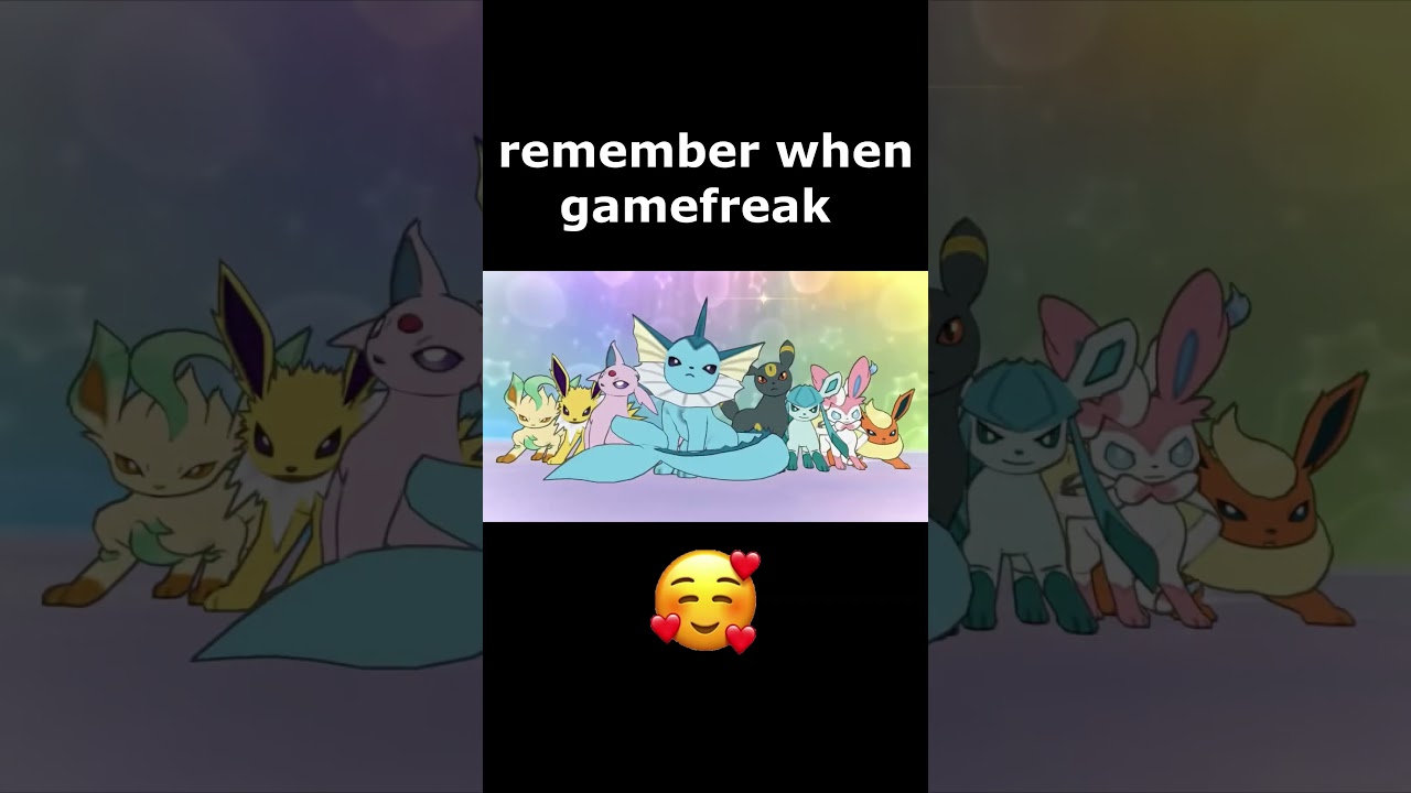 remember when made this animation 🥰 #pokemon #eevee #gamefreak