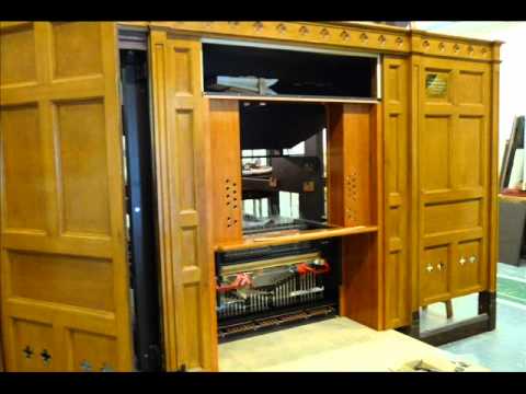 Restoring the Inverness Willis Organ at Nicholson's works in Malvern