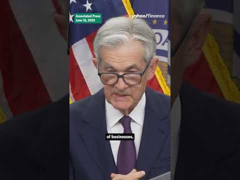 Fed Chair Powell says it'll take time for tariffs to work their way down to the consumer.