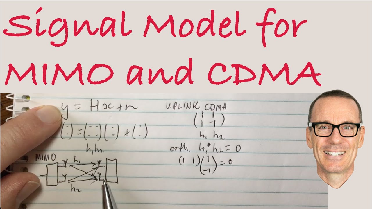 Signal Model for MIMO and CDMA