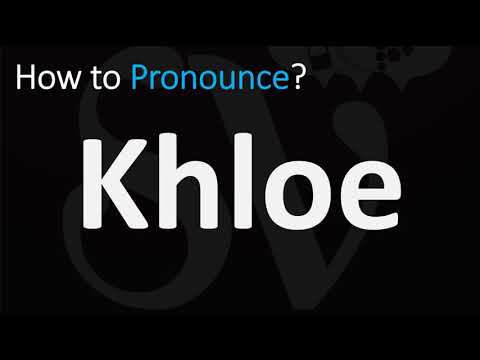 How to Pronounce Khloe? (CORRECTLY)