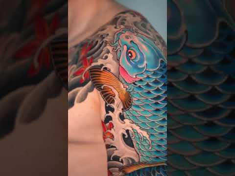 Koi Tattoo By @jin qchoi