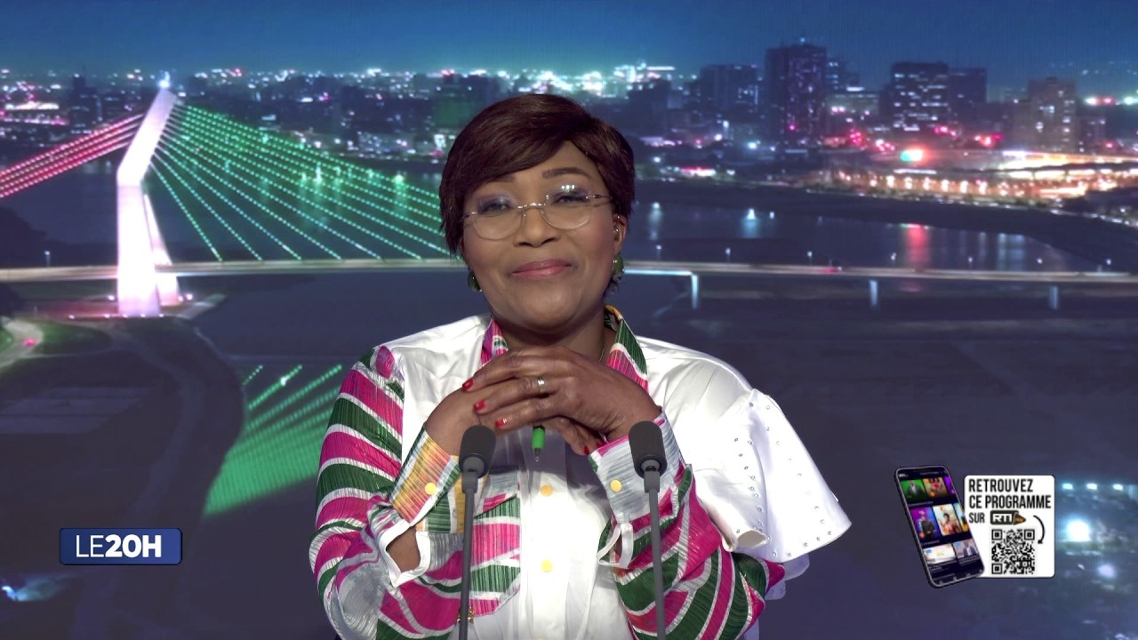 The 8 PM news on RTI 1, May 5, 2026, by Marie Laure N'goran
