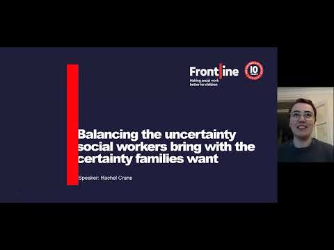 Balancing uncertainty in social work | Frontline Talks