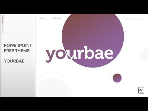 Yourbae Modern Powerpoint Presentation Template | Free Download | Free Presentation Template