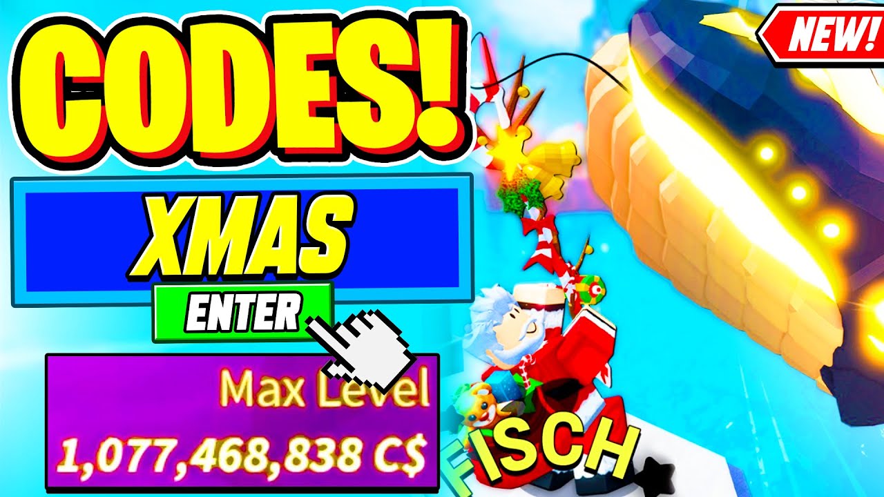 ⚠️New⚠️ ALL WORKING SANTA UPDATE CODES For Fisch 2025 - Roblox Fisch Codes 2025