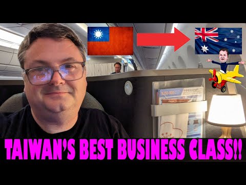 China Airlines Business Class Review - Taipei to Melbourne Flight CI 57 | #aviation #chinaairlines