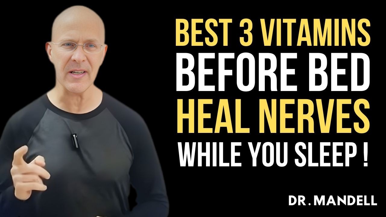 3 Bedtime Vitamins for Stronger Legs And blood circulation After 60! Dr  Alan Mandell