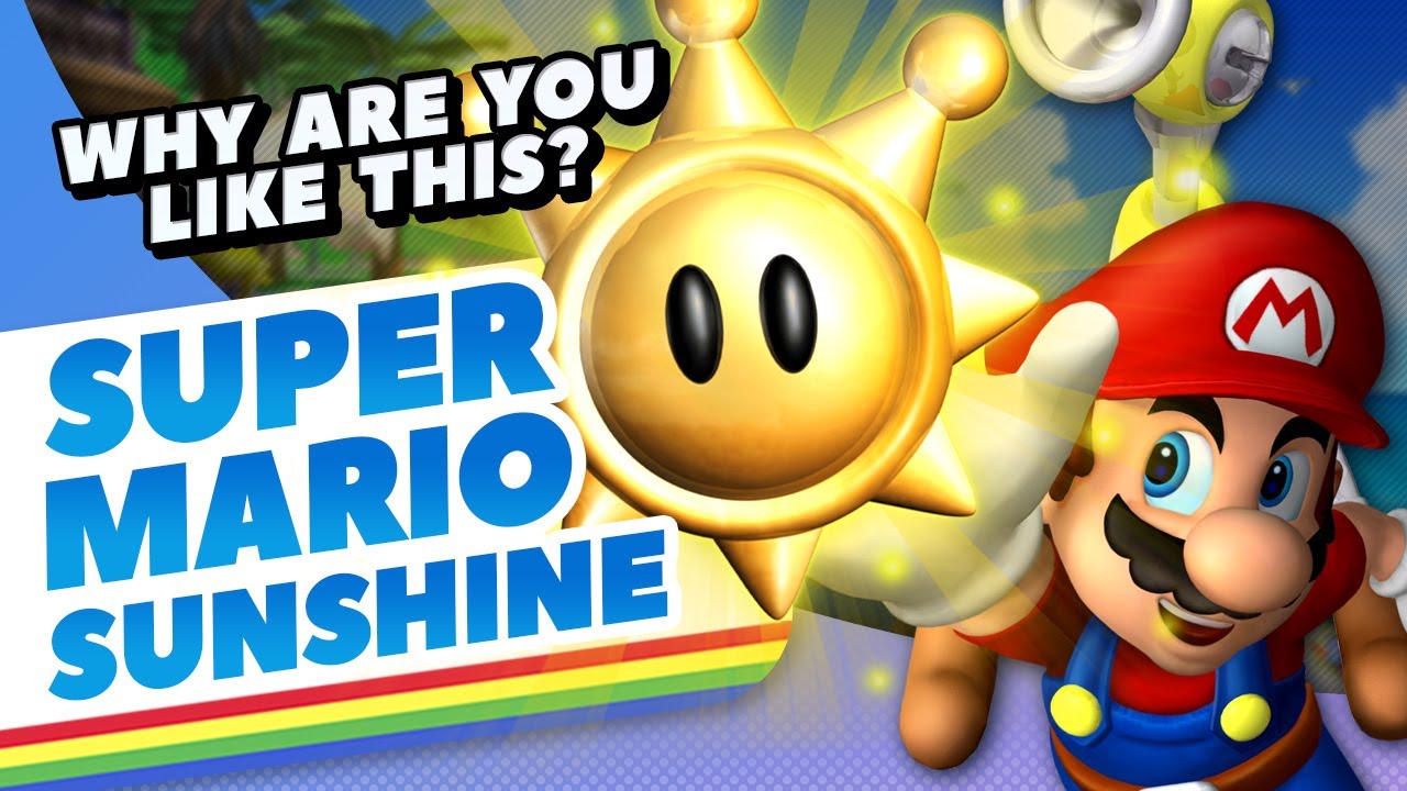 Super Mario Sunshine is a Messy Game
