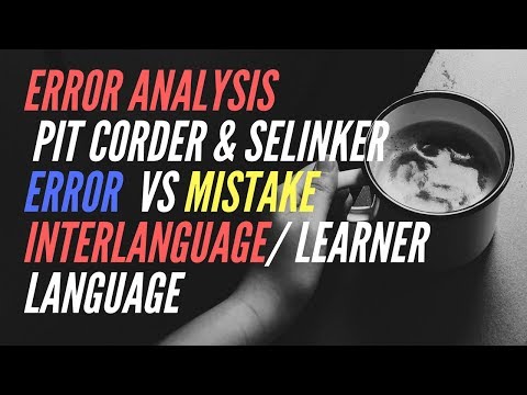 Error analysis