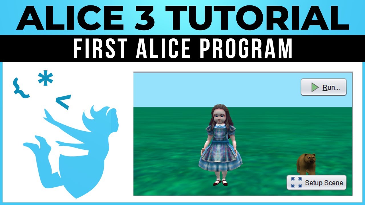 Alice 3 Tutorial - #01 - Your First Alice Program