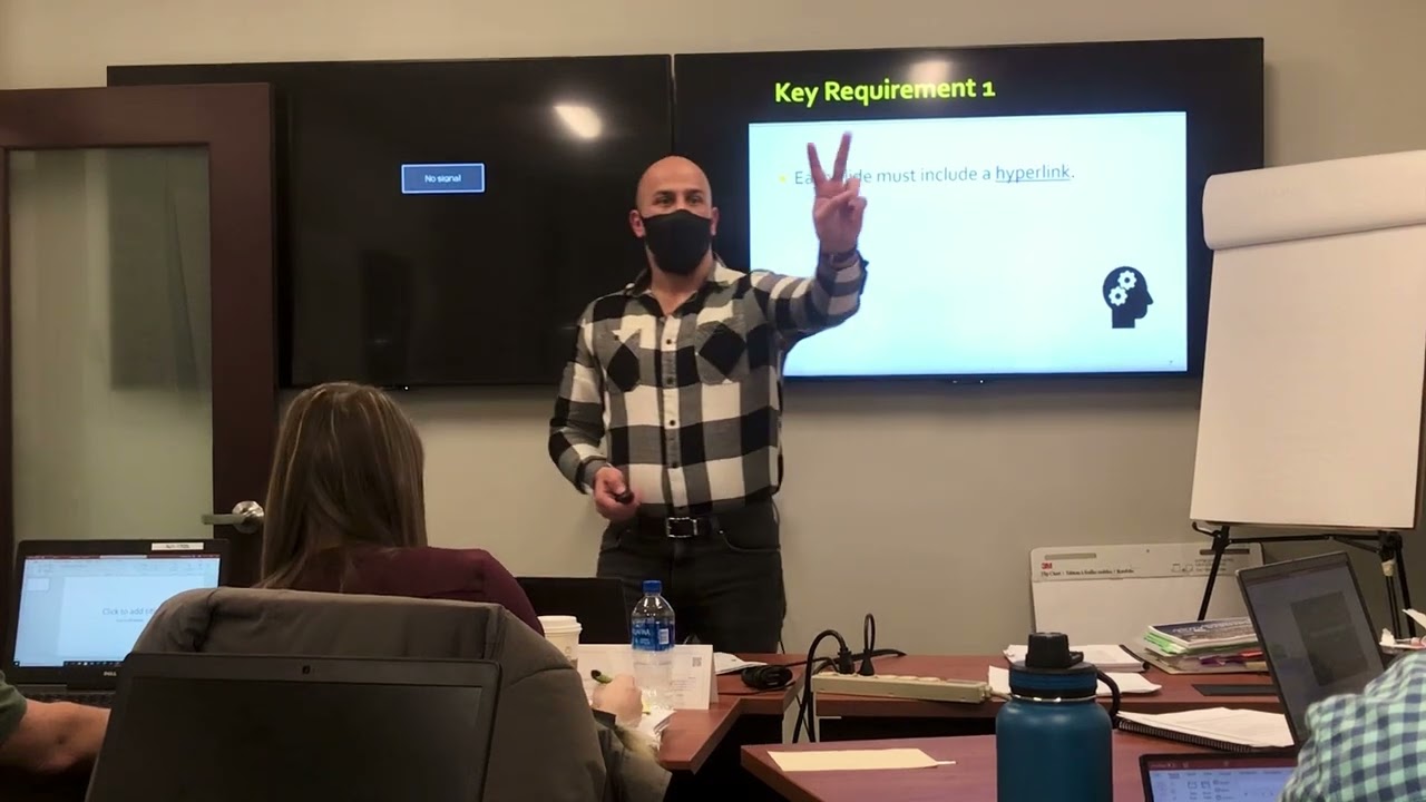 Using the Non-linear PowerPoint Presentation in Training!