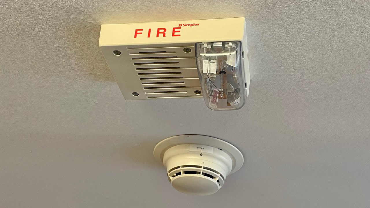 Dorm Fire Alarm Goes Off 4/7/26: Simplex TrueAlert Horn Strobes and Sounder Bases 