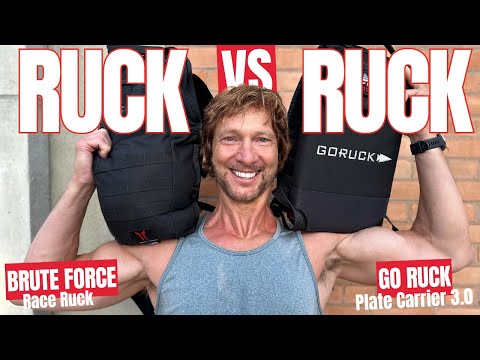 RUCK PACK REVIEW: Brute Force RACE RUCK vs GoRuck RUCK PLATE CARRIER 3.0 LONG - Which Is Best?