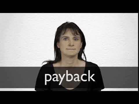 PAYBACK definition and meaning | Collins English Dictionary