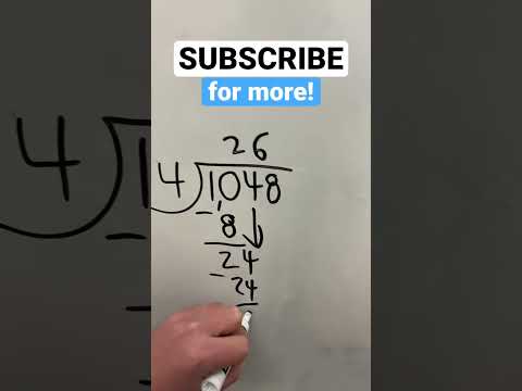 Long Division: 4 Digit by 1 Digit Example 1-18-2023