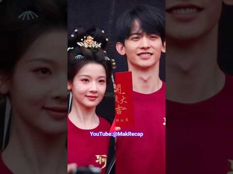 Zhang Miaoyi and Chang Huasen attended booting ceremony for new upcoming drama”聊斋/ Liao Zhai”