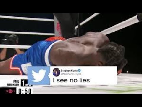 NBA STARS REACTS TO NATE ROBINSON BEING KNOCKED OUT BY JAKE PAUL| STEPHEN CURRY, JOEL EMBIID