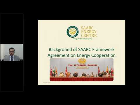 Video Conference on 'Roadmap for the Implementation of SAARC Framework Agreement on Energy Cooperati
