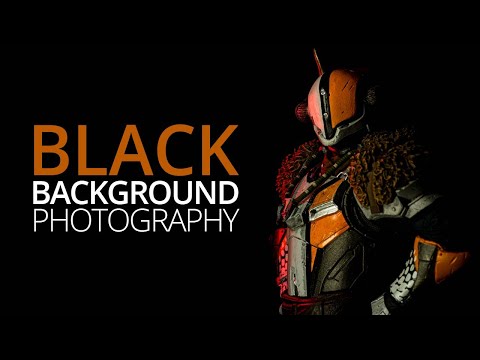 How to shoot black backgrounds without a backdrop | Macro & Product Photography Tutorial