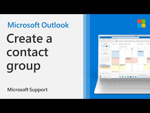 How to create a contact group in Outlook | Microsoft