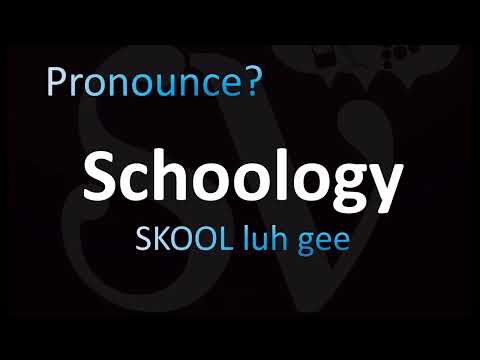 How to Pronounce Schoology (CORRECTLY!)