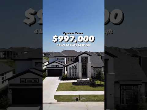 Modern Luxury Home Tour in Cypress TX | Stunning Texas Dream House