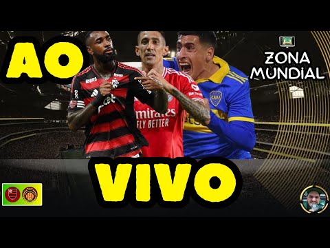 FLAMENGO EM BUSCA DO SONHO E O BOCA AMASSANDO O BENFICA
