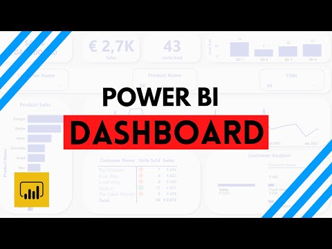 How to create a sales dashboard in PowerBI - FREE DOWNLOAD