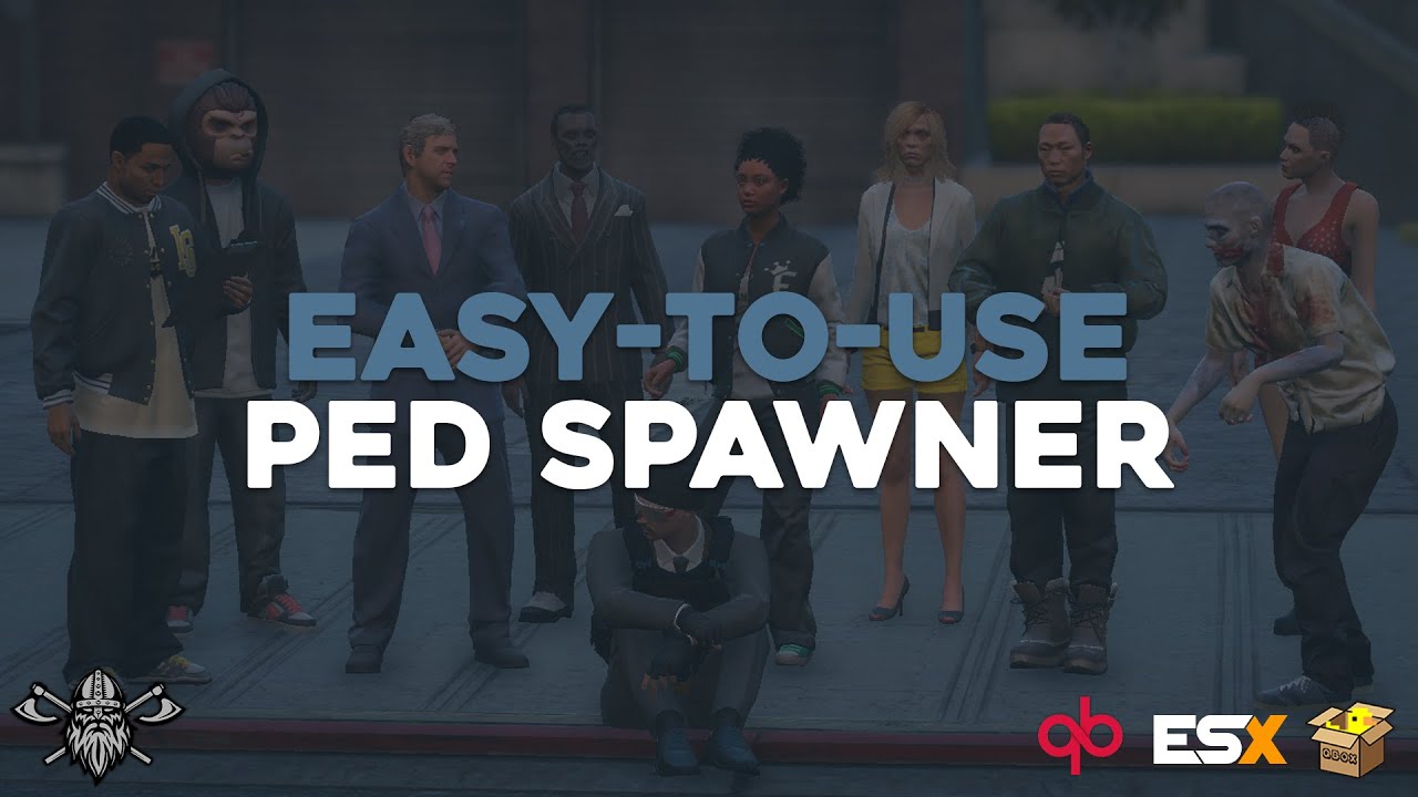 [FREE] Ped Spawner┃ESX/QB/QBX┃Asgaard Developments