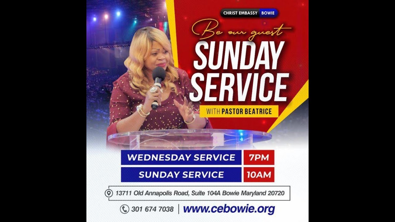 Christ Embassy of Bowie Sunday Service February 26th, 2022