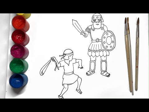 David & Goliath | Drawing and Painting for All Ages