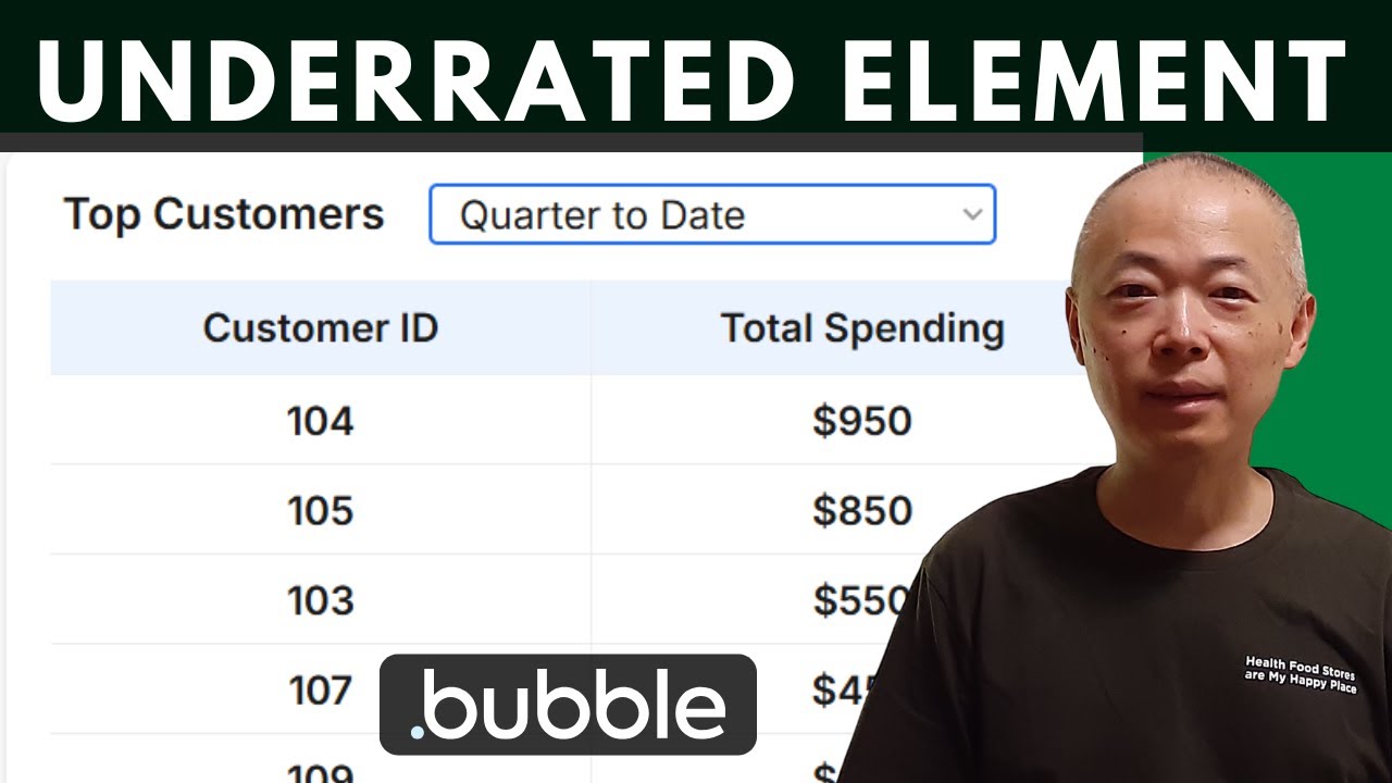 Build a Dynamic Table with Dropdown Filter - Bubble.io Tutorial