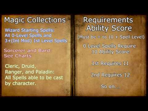 How Spells Work for Beginners (D&D 3.5 and Pathfinder)