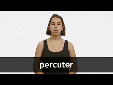 English Translation of “PERCUTER” | Collins French-English Dictionary