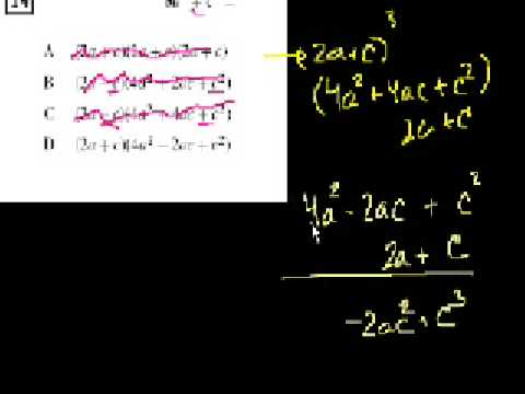 CA Standards: Algebra II