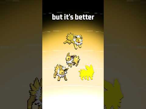 Jolteon was finally BUFFED #shorts