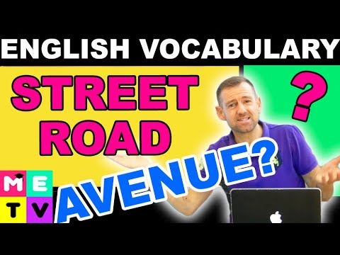 Street / Road / Avenue / Boulevard